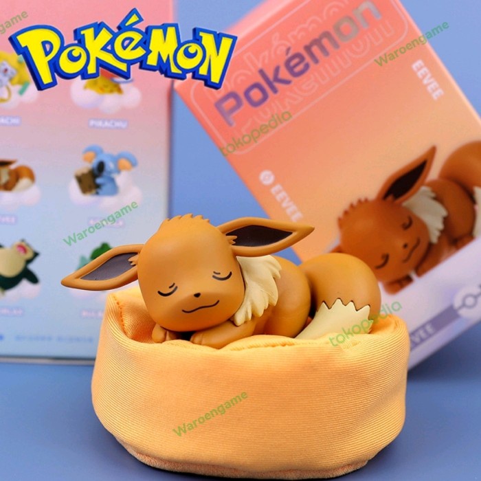 Jual Pokemon Starry Dream Figure Sleepy Eevee Original Pokemon Ready ...