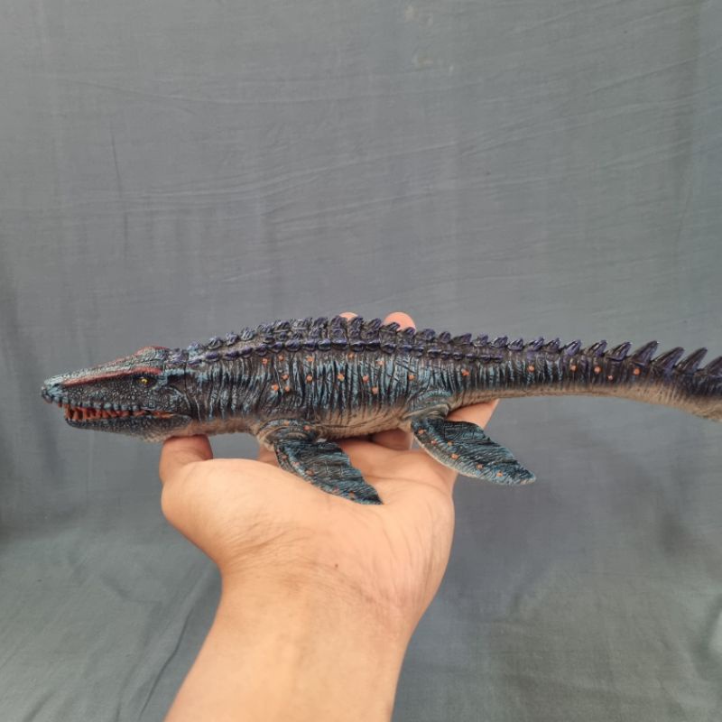 Jual Mosasaurus U Aquatic Figure Dinosaurus Jurassic Pvc Hard Rubber ...