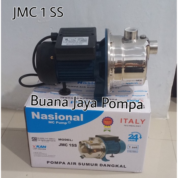 Jual [Original] Nasional Mc Pump Jmc 1Ss. 100 Watt Pompa Air Sumur ...