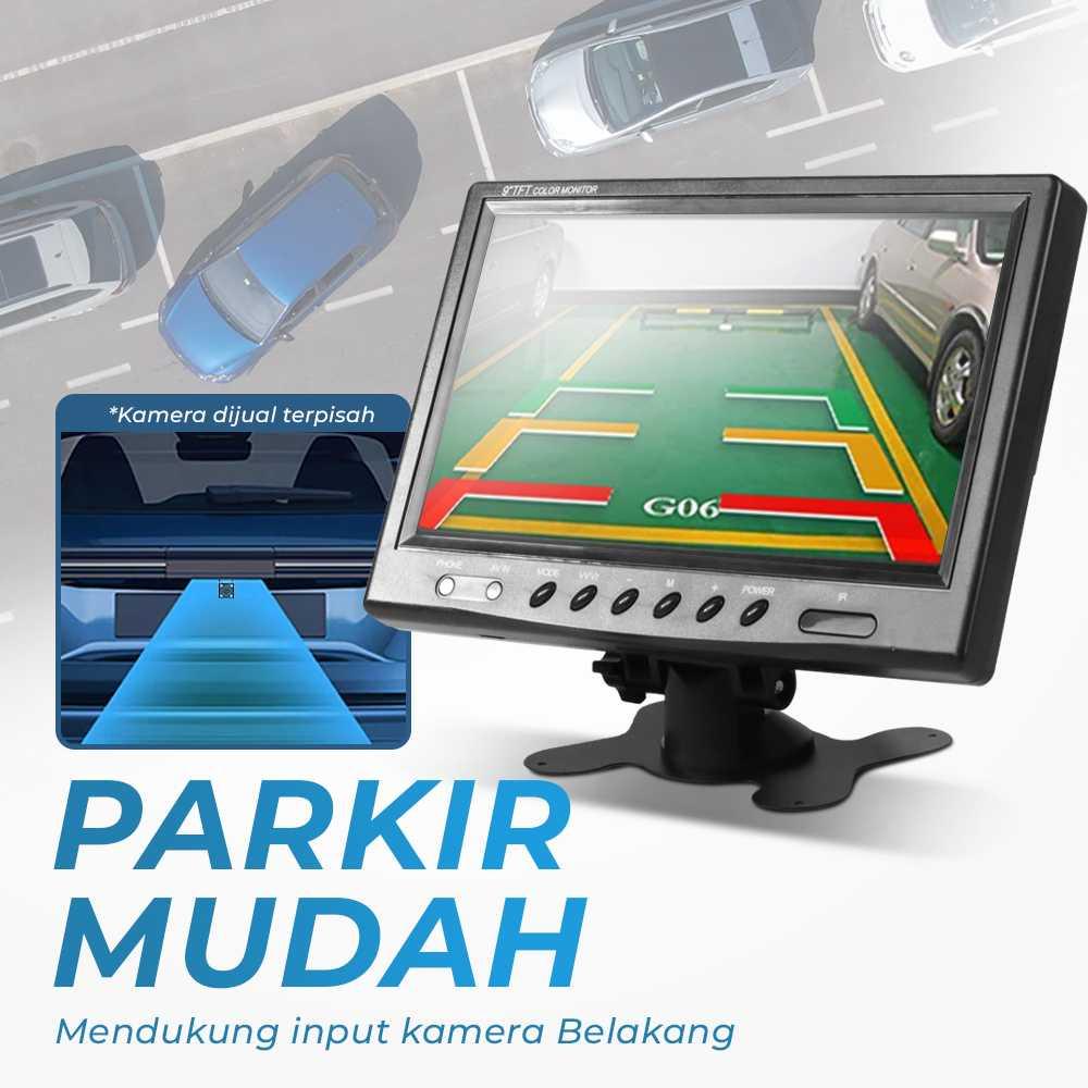 Jual EGROW Threecar Monitor Parkir Mobil Rear View TFT LCD DVD MP3 ...