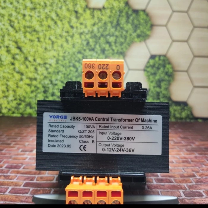 Jual Terbaru Chint Transformer Trafo Step Down 100Va In 380V 220V Jbk5-100 Ori | Shopee Indonesia