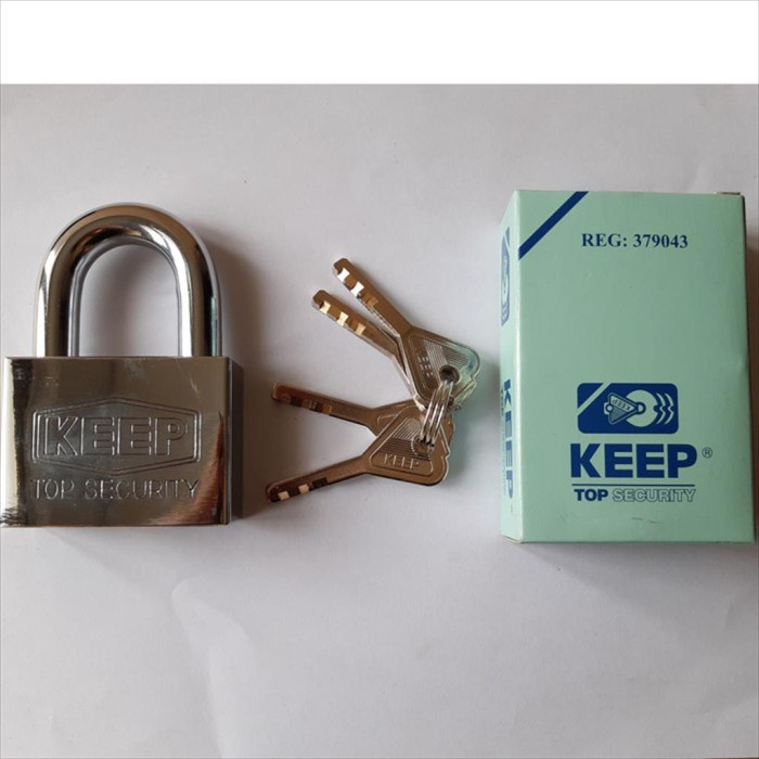 Jual Latin- Kunci Gembok Keep 60 Mm Pendek / Gembok Keep Leher Pendek ...