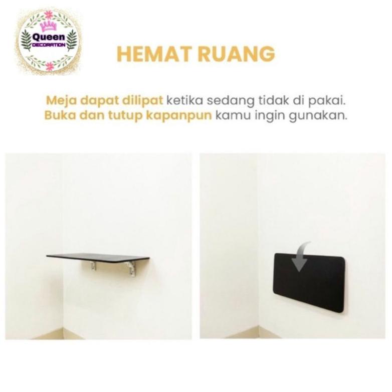 Jual Terjangkau meja lipat dinding ambalan termasuk bracket 100 x 40 cm ...