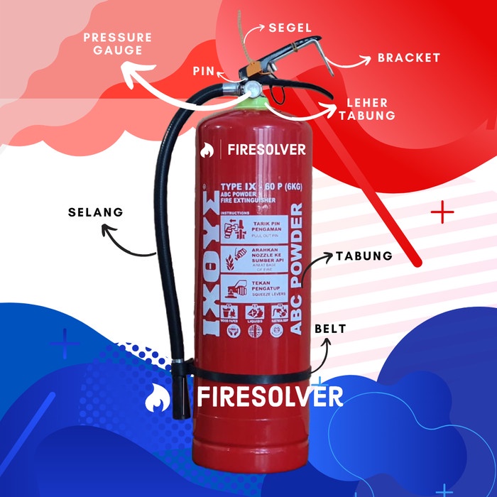 Jual Alat Pemadam Kebakaran 3Kg/Apar 3Kg/Tabung Pemadam Api/Ixoye ...