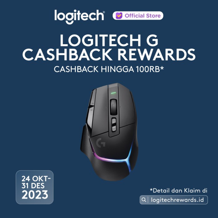 Jual LOGITECH G502 X PLUS MOUSE GAMING WIRELESS RGB HERO 25K DPI - BLACK | Shopee Indonesia