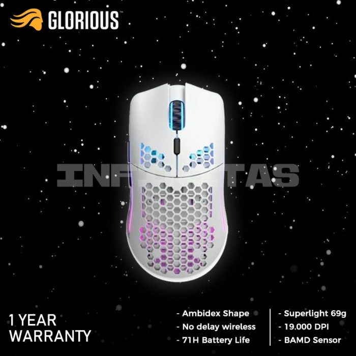 Jual GLORIOUS MODEL O SUPER LIGHT WIRELESS GAMING MOUSE | Shopee Indonesia