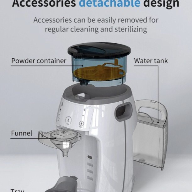 Jual BURABI Smart Formula Milk Maker Compact / Mesin Penyeduh Susu ...