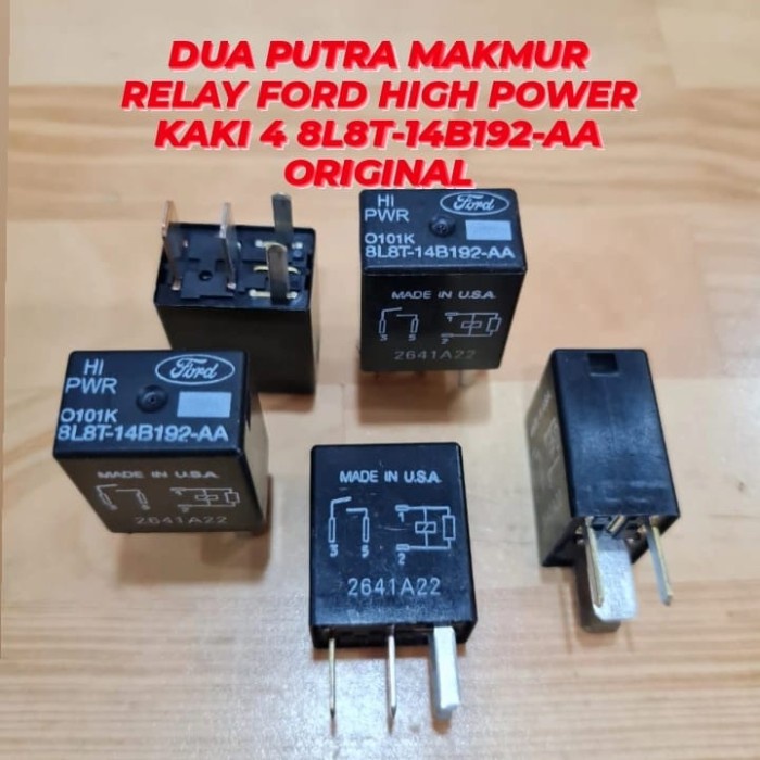 Jual Relay High Power Ford Kaki 4 Relay Power Ford Kaki 4 Original Kode ...