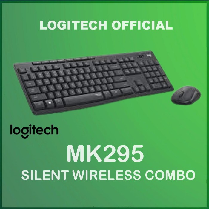 Jual LOGITECH MK295 SILENT WIRELLES COMBO KEYBOARD + MOUSE BUNDLE ...