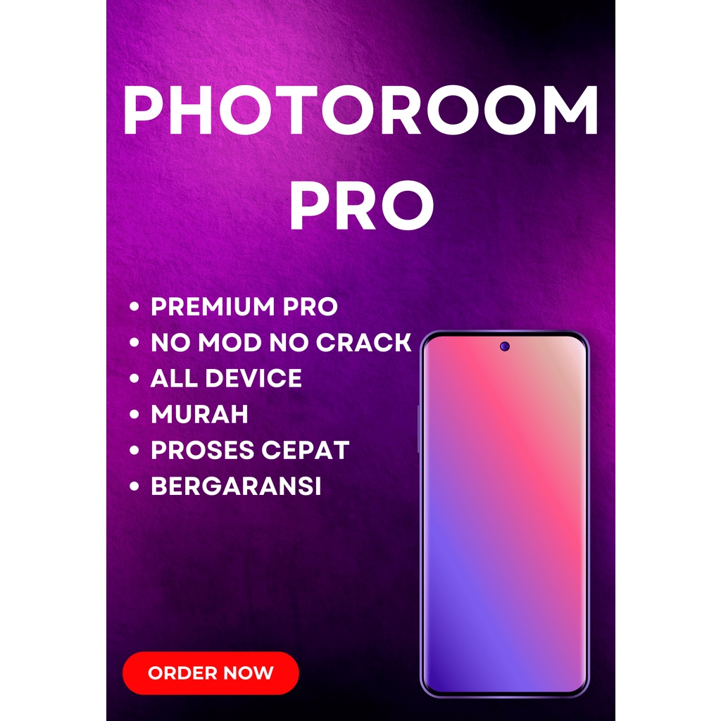 Jual PHOTOROOM PRO IOS ANDROID PC ALL DEVICE | Shopee Indonesia