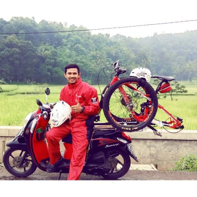 Jual Rak breket pannier sepeda carrier motor bracket angkut bawa sepeda ...