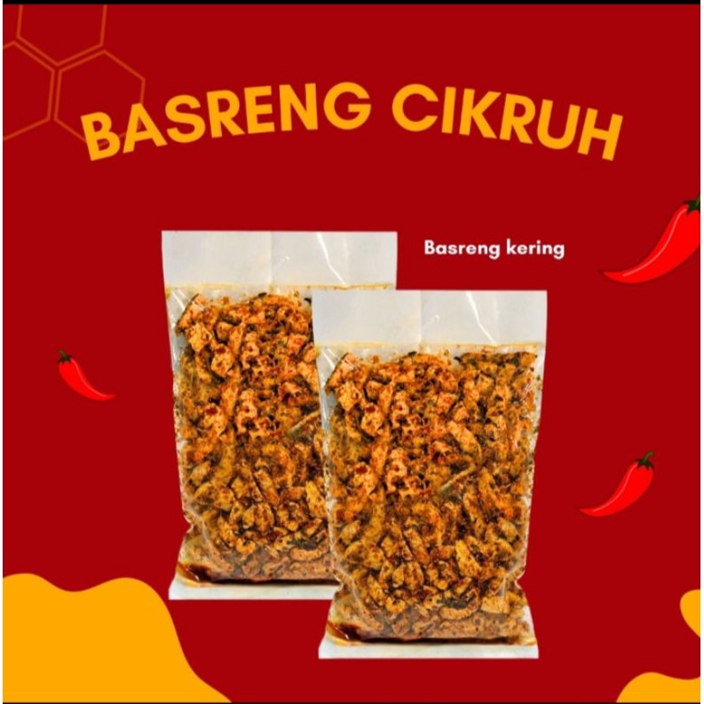 Jual Milbar Basreng cikruh 1kg cemilan khas Bandung | Shopee Indonesia