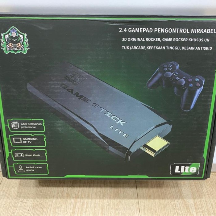 Jual [Original] Game Stick Lite 2.4G Wireless Controller Gamepad ...
