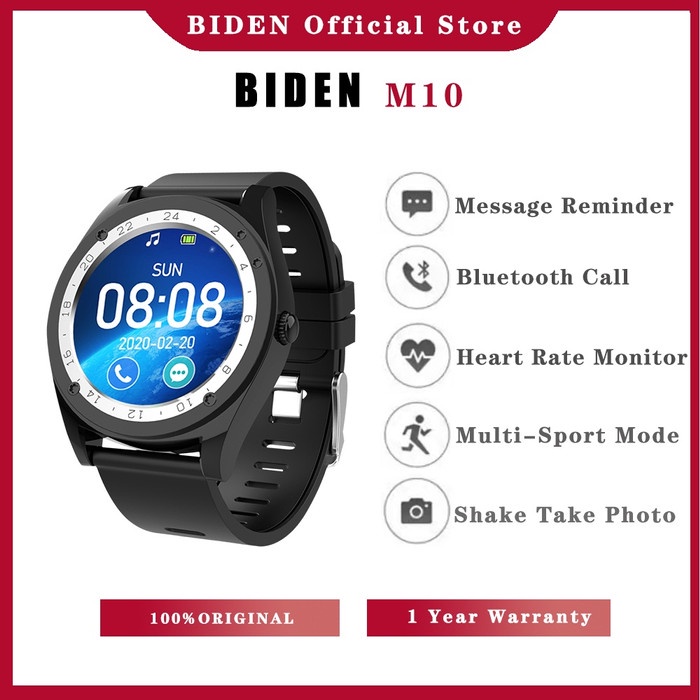 Jual Smartwatch M10 Screen Card Instert Photo Shoot Langkah Menghitung ...