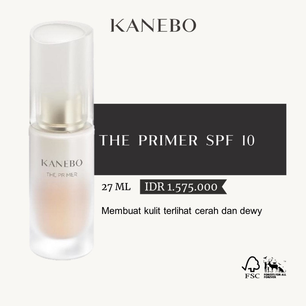 Jual KANEBO The Exceptional - The Primer SPF 10 27mL | Shopee Indonesia
