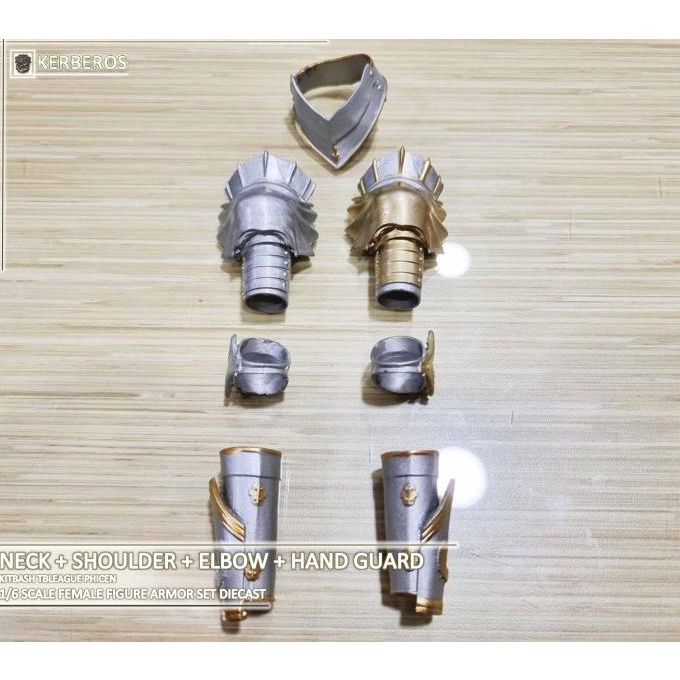 Jual Kitbash Tbleague Phicen Female Figure Neck Shoulder Elbow Hand 1 6