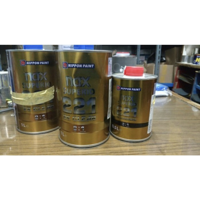Jual Jual!! Vernish Pernis Nippon Paint Nax Superio 221 2K 2 Banding 1 | Shopee Indonesia