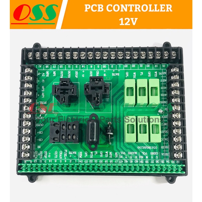 Jual PCB CONTROLLER MODULE PANEL GENSET 12V | Shopee Indonesia