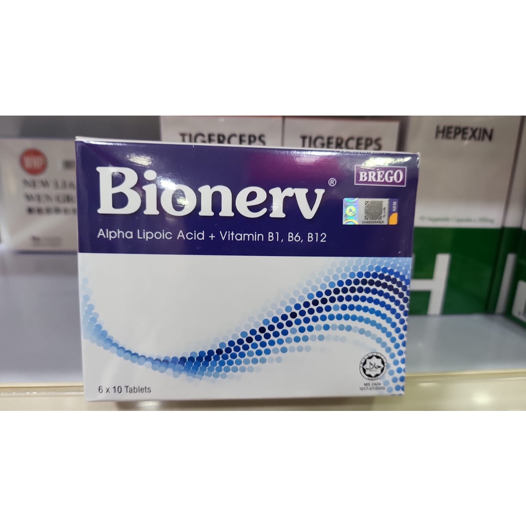 Jual Bionerv 6x10 tablet ORIGINAL | Shopee Indonesia