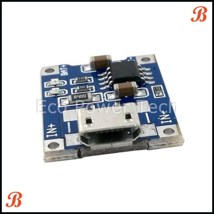 Jual MODUL TP4056 1A MICRO USB TO LITHIUM BATTERY CHARGING CHARGER ...