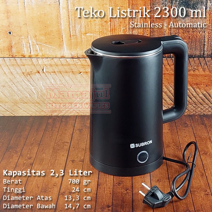 Jual Sale Teko Listrik 2 Liter Electric Kettle - Termos Pemanas Air ...
