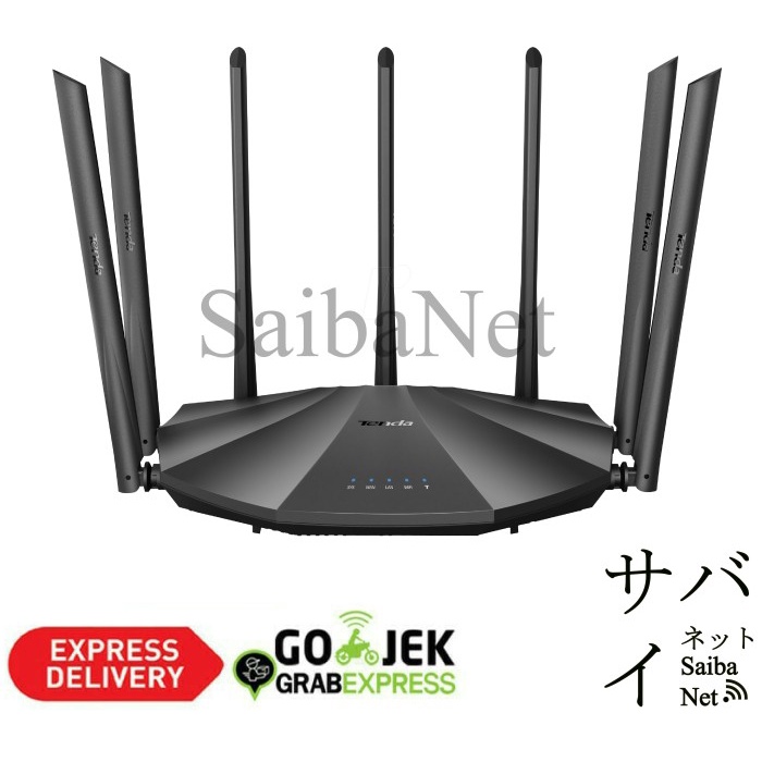 Jual Tenda AC23 AC2100 Dual Band Gigabit WiFi Gaming & Streaming Router ...