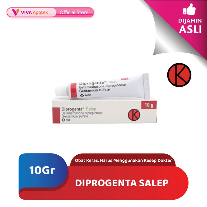 Jual Diprogenta Salep / Radang Kulit / Infeksi Kulit (10 Gram) | Shopee ...