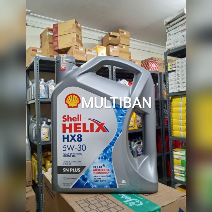 Jual [New] Oli Shell Helix Hx8 5W-30 4Liter Berkualitas | Shopee Indonesia