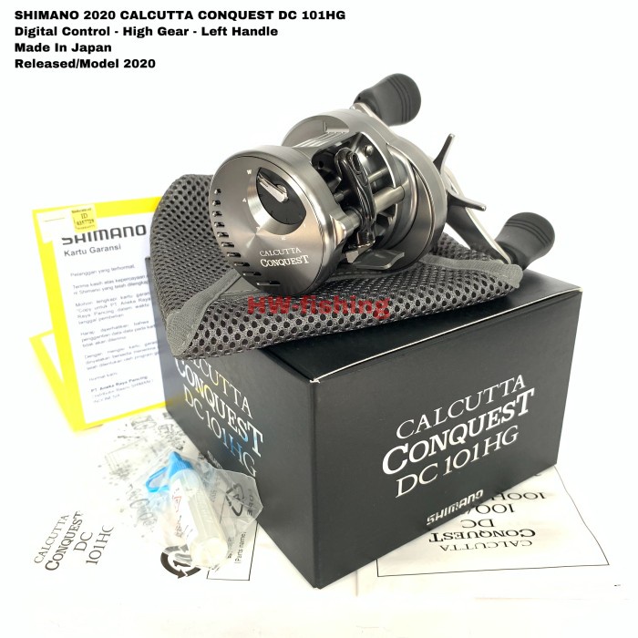 Jual Ori Shimano 2020 Calcutta Conquest Dc 101Hg L/H - Garansi Resmi Shimano Terbatas | Shopee ...