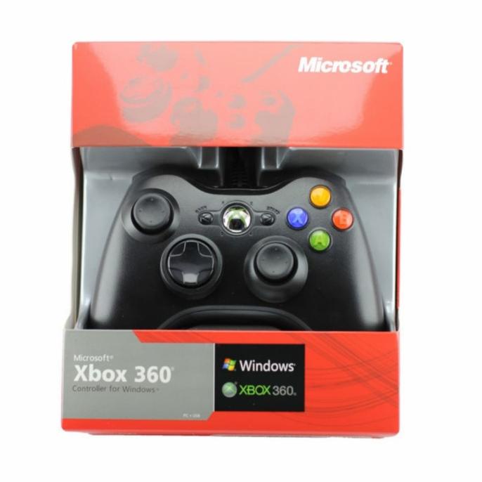 Jual controller joystick gamepad stik stick XBOX 360 XBOX360 wired PC ...