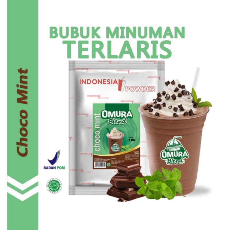 Jual Rasa Choco Mint 1Kg / Indonesia Powder / Bubuk Minuman Omura Blend ...