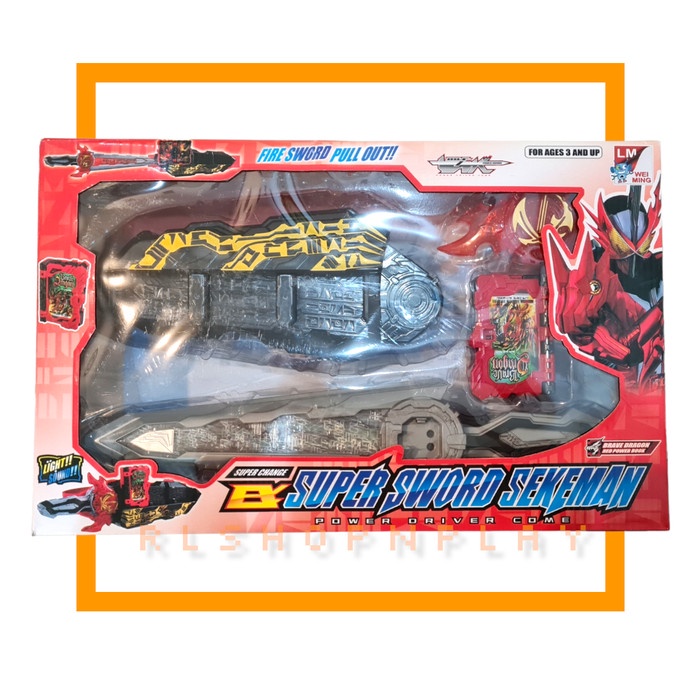 Jual Senjata Kamen Rider Saber Seiken Sword driver Transformation Belt ...