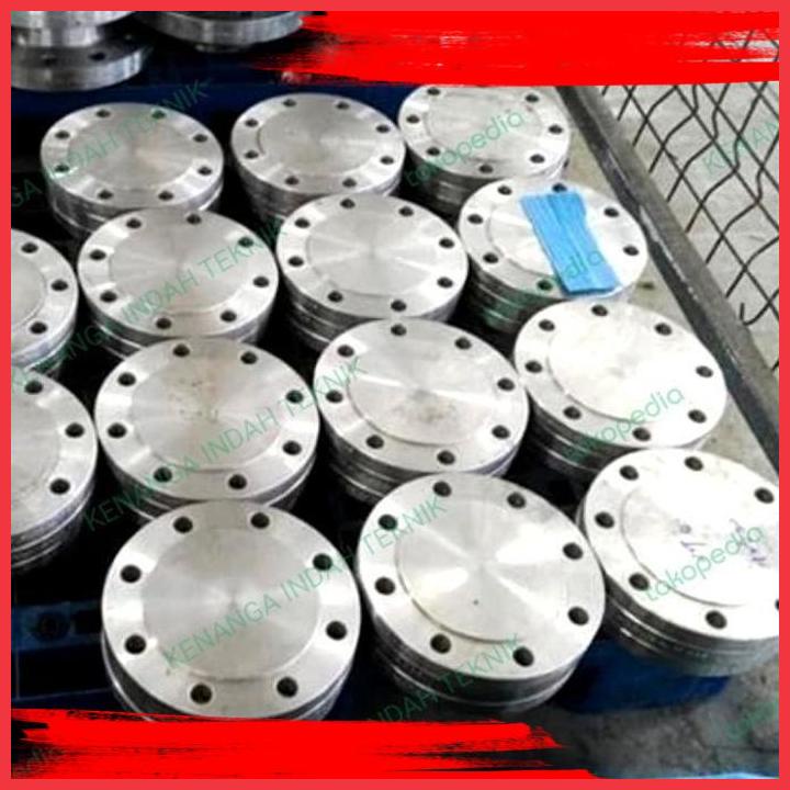 Jual (KENA) BLIND FLANGE STAINLESS JIS 10K 12" INCH / FLANGE BUTA SS304 ...