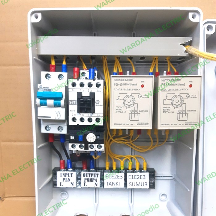 Jual [Original] Panel Pompa Hanyoung Fs3A 2 Tanki/Submersible Otomatis ...