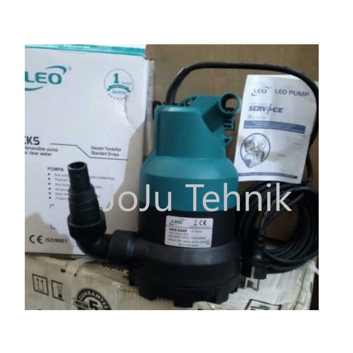 Jual [Original] Pompa Celup Kolam Sedot Air Banjir Leo Xks - 258P 250W Non Otomatis Bisa Gojek ...