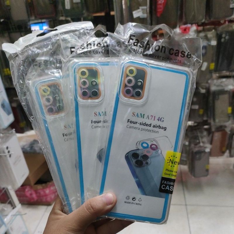 Jual Cace Cassing SAMSUNG A71 4G Casing Bening Transparan + Pelindung ...