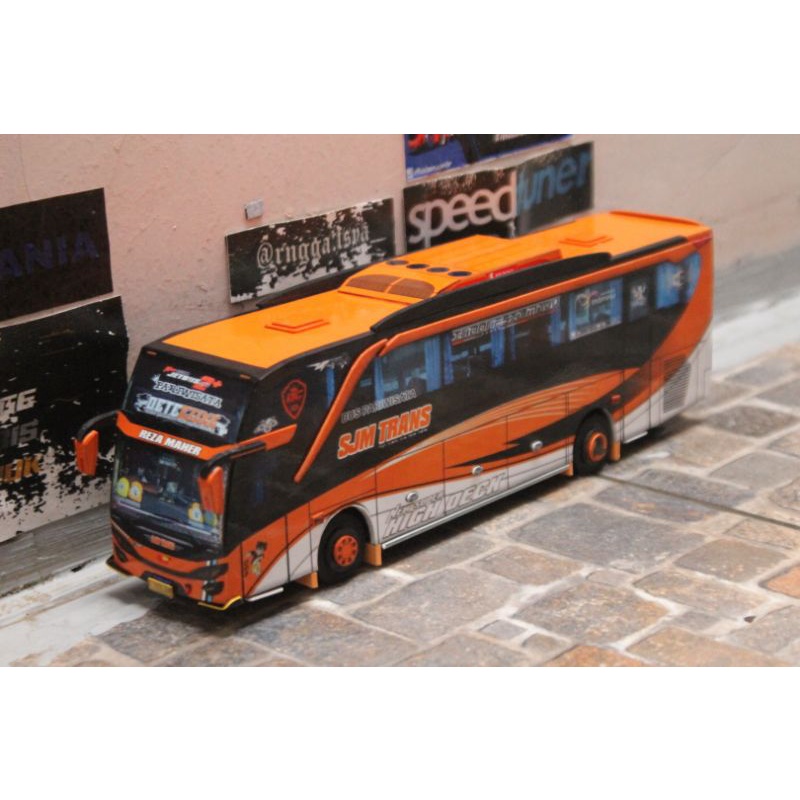 Jual PAPERCRAFT BUS SJM TRANS DETECTIVE CONAN SKALA 1:50 | Shopee Indonesia