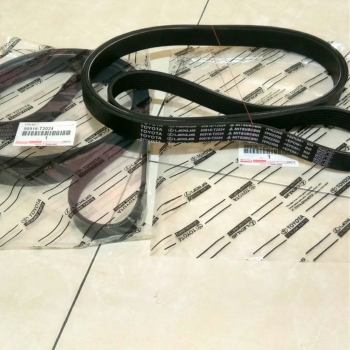 Jual VAN BELT / FAN BELT/TALI KIPAS INOVA INNOVA FORTUNER HILUX BENSIN best | Shopee Indonesia