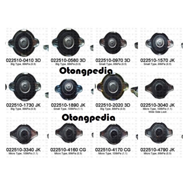 Jual Tutup Radiator / Radiator Cap Toyota Innova / Vios / Yaris DENSO ...