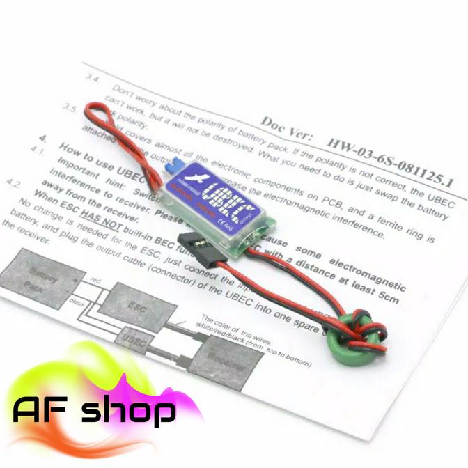 Jual Modul Converter DC-DC Step Down 3A 5V UBEC Mini BEC untuk RC ...