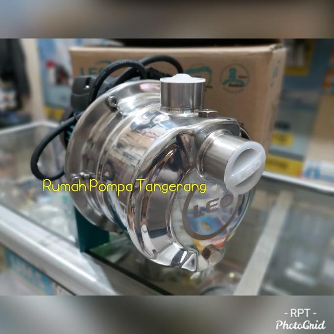 Jual Pompa air semi jet pump stainless merk LEO tipe AJM30s | Shopee ...