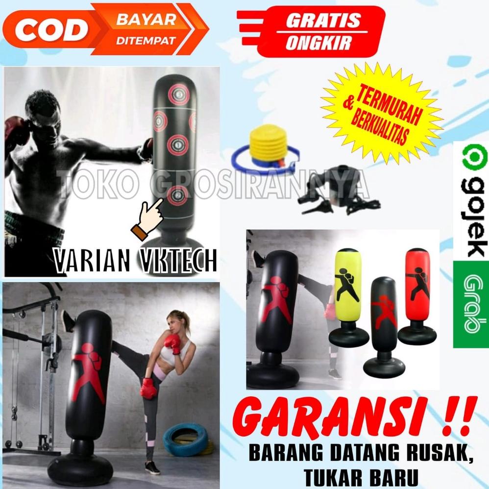 Jual ORIGINAL SAMSAK TINJU BERDIRI STANDING DEWASA BAHAN PVC SANSAK ...