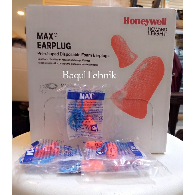 Jual Earplug Honeywell Howard Leight MAX | Shopee Indonesia
