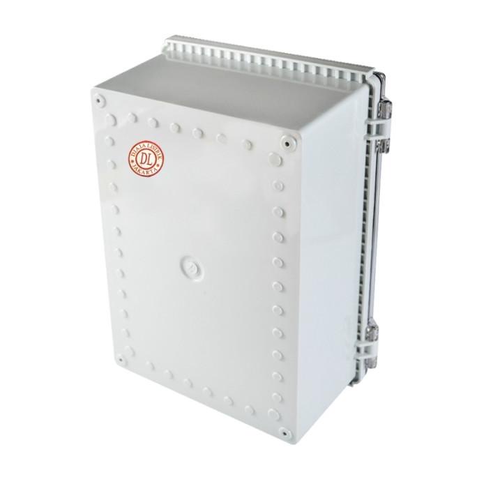 Jual Box Panel Plastik Abs 250X350X150 Mm Transparant + Base Plate ...