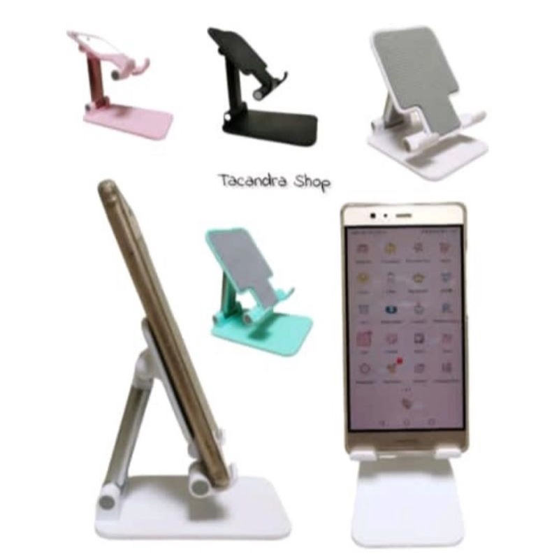 Jual Stand Holder Hp Lipat Stand Handphone Meja Dudukan Penyangga Hp ...
