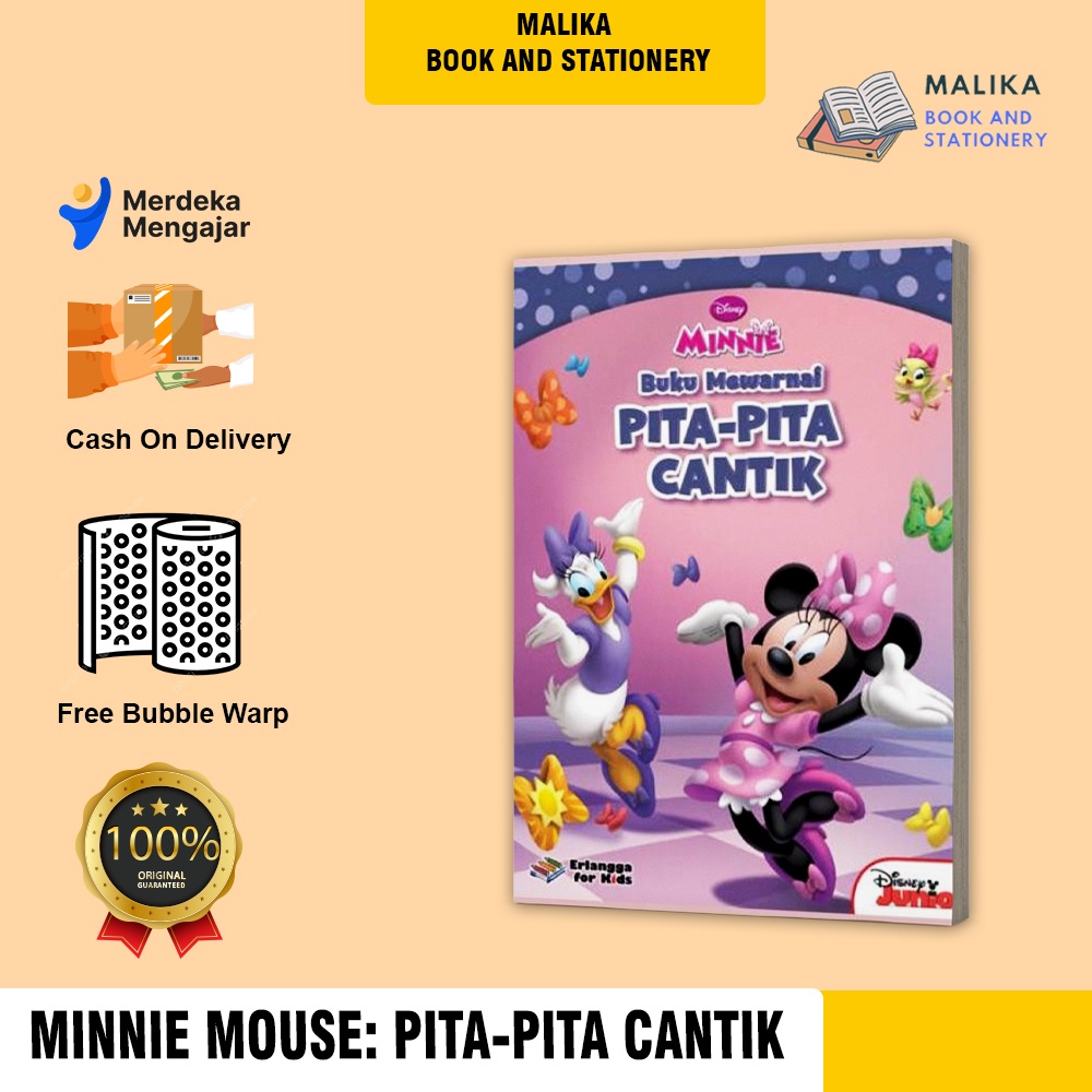 Jual Buku Dongeng Cerita Anak Minnie Mouse Pita-Pita Cantik Anak Tk ...