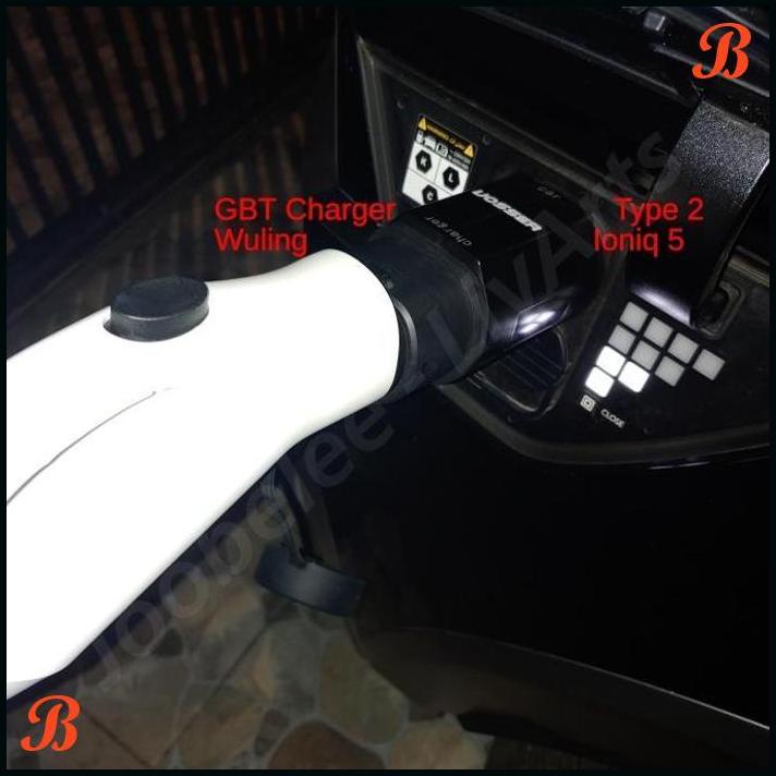 Jual ADAPTER EV CHARGER GBT ADAPTOR WULING AIR EV KE TYPE 2 HYUNDAI ...