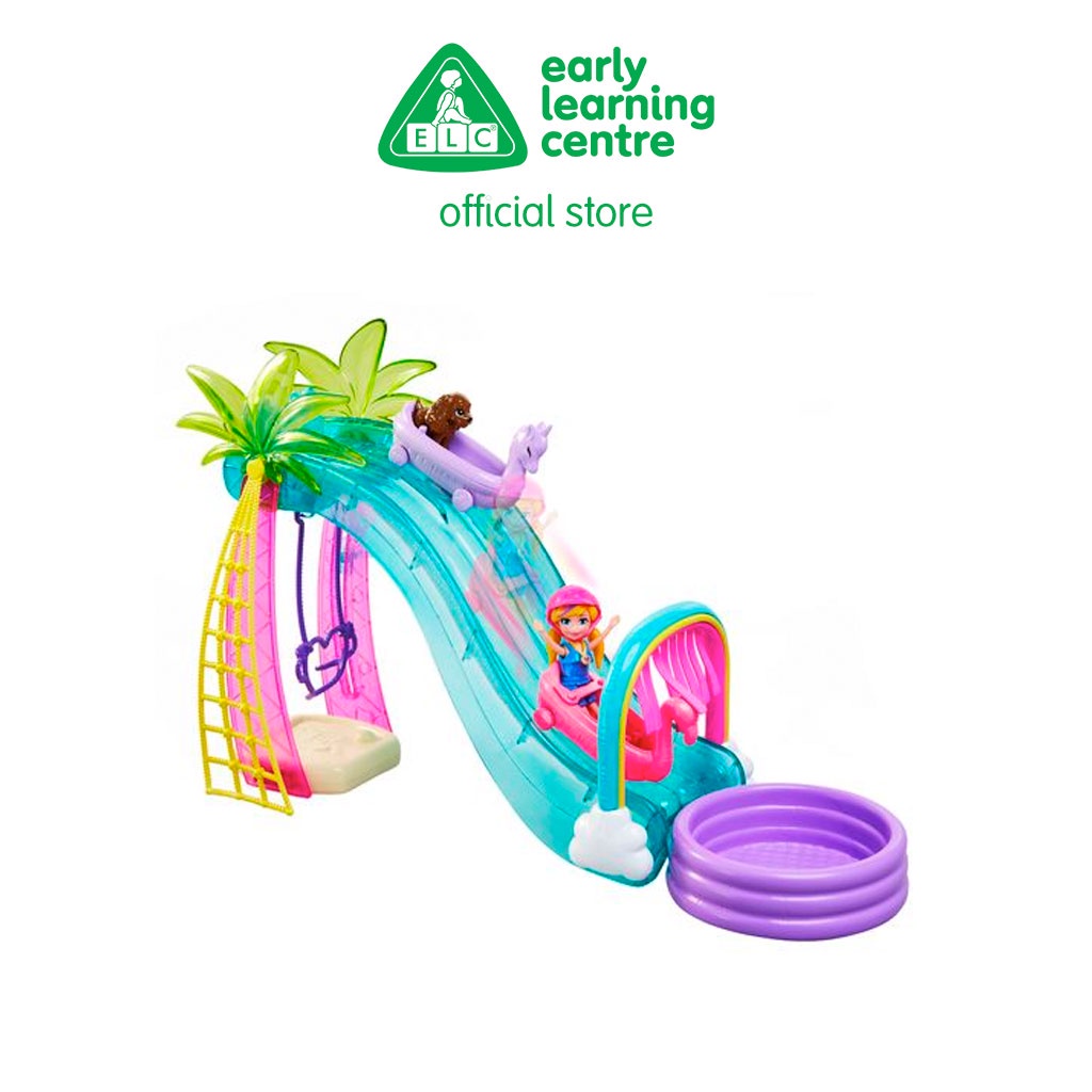 Jual Polly Pocket Slide & Splash Ride Park - Mainan Boneka Anak ...