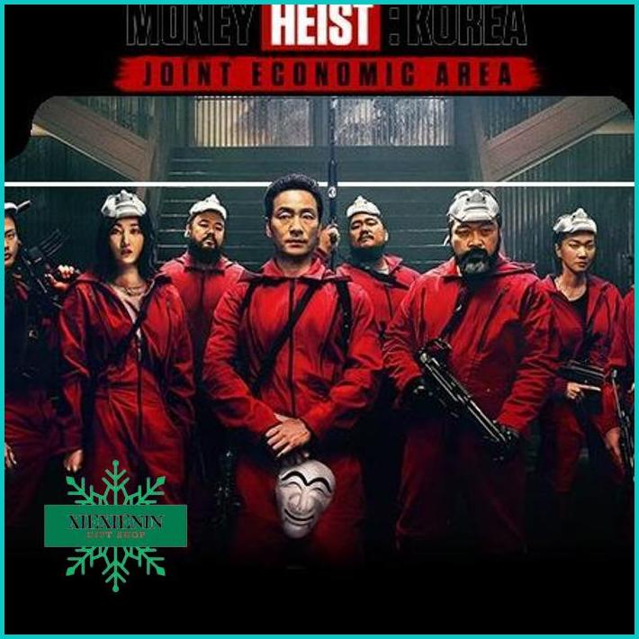 Jual XIEXIENIN Kostum Money Heist Jumpsuit Merah Seragam Merah KPOP ...