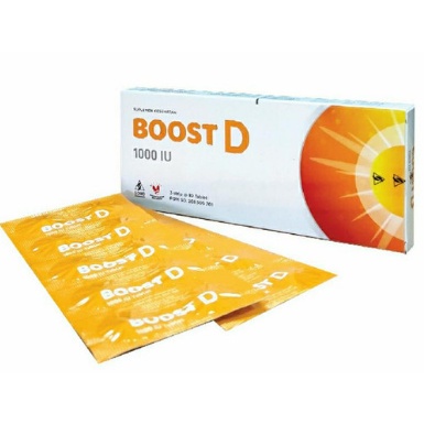 Jual BOOST D 1000 IU Per strip #VitaminD1000 - APOTEK RESMI | Shopee ...